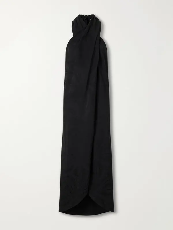 Johanna Ortiz Silent Water Satin-jacquard Tunic