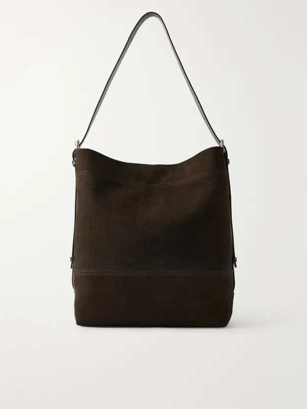 LEMAIRE Belted Nubuck Leather Tote