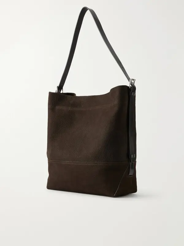 LEMAIRE Belted Nubuck Leather Tote