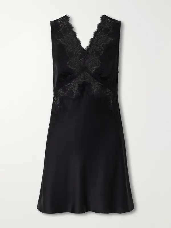 Rixo Rhegan Lace-trimmed Crepe Midi Dress