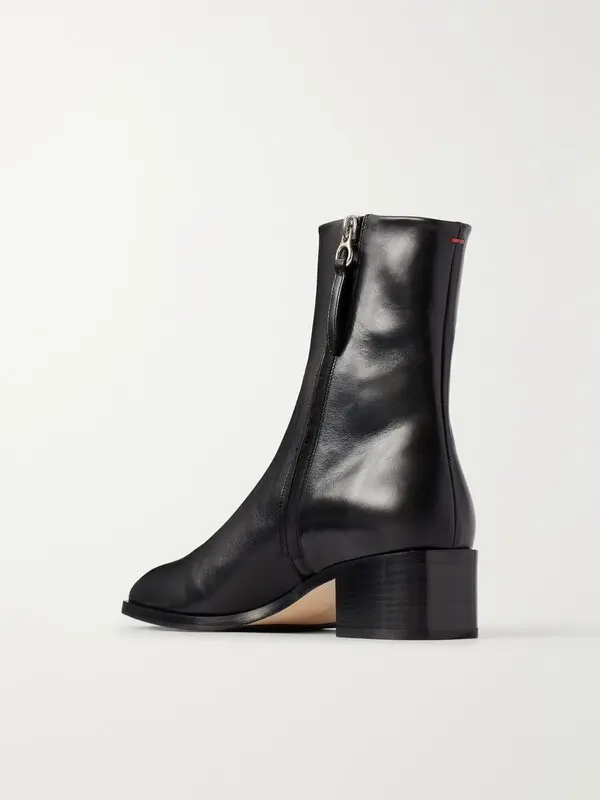 AeydĒ Lee 40 Leather Ankle Boots