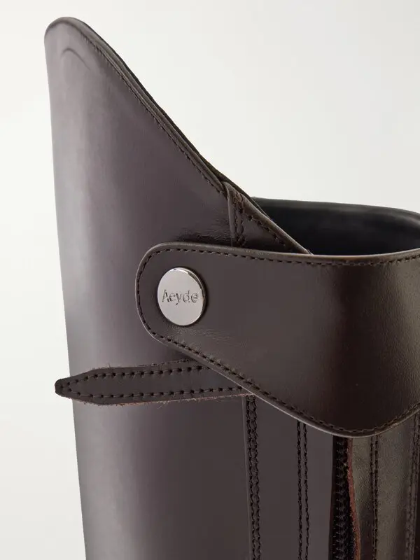AeydĒ Hector Leather Knee Boots