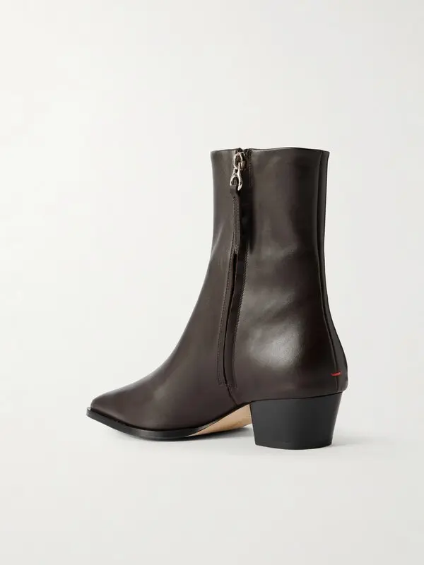 AeydĒ Baba 40 Leather Ankle Boots