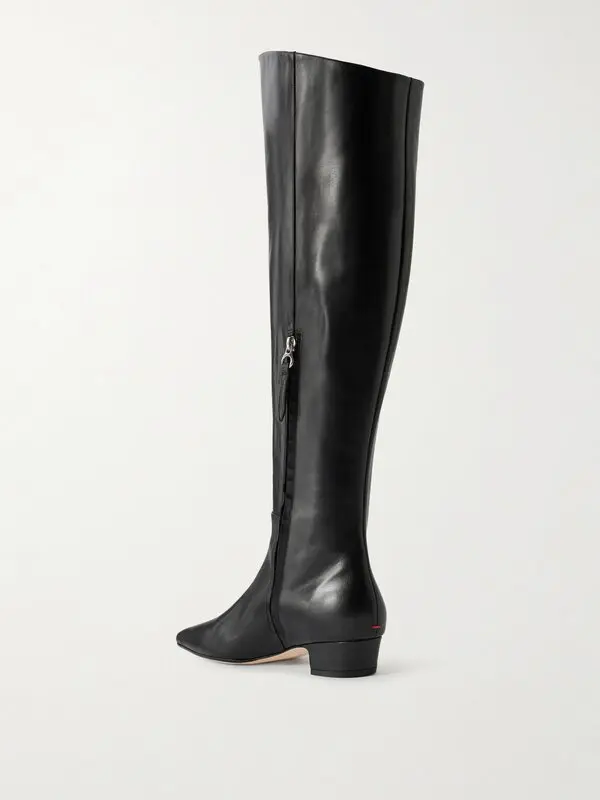 AeydĒ Ilaria Leather Knee-boots