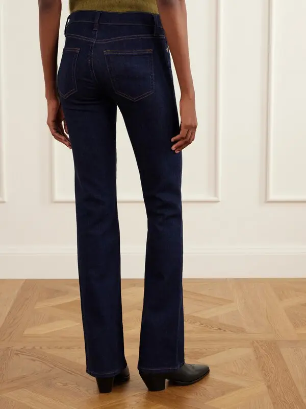 FRAME The Rodeo Low-rise Bootcut Jeans