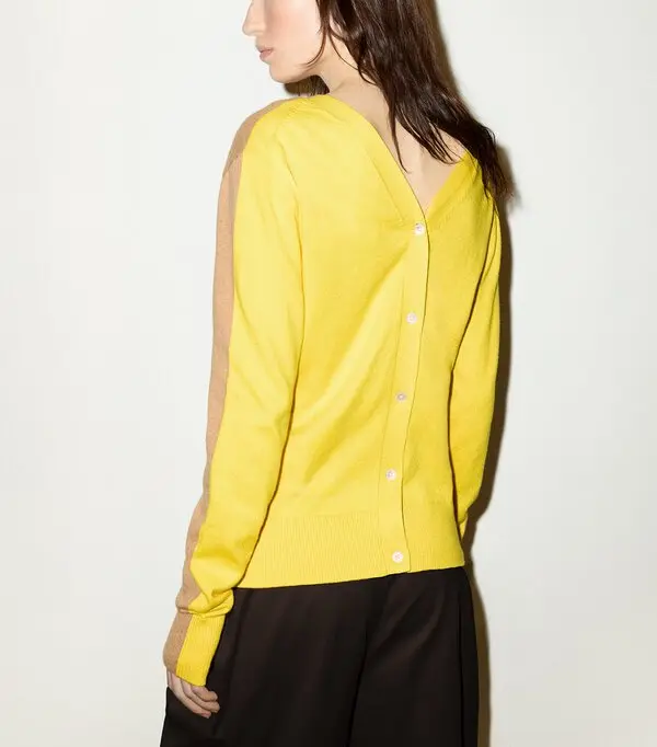 Max & Co. Cotton-cashmere Reversible Cardigan