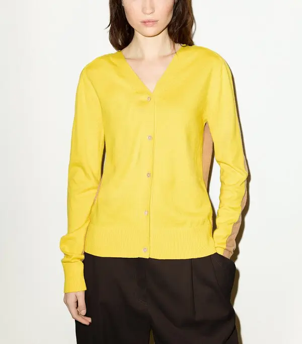 Max & Co. Cotton-cashmere Reversible Cardigan