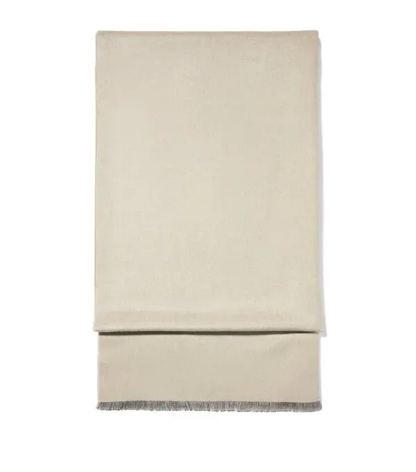 Max & Co. Reversible Colour Block Scarf - Beige