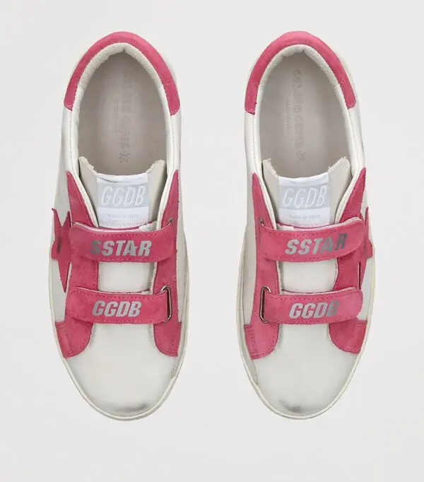 GOLDEN GOOSE Leather Old School Sneakers