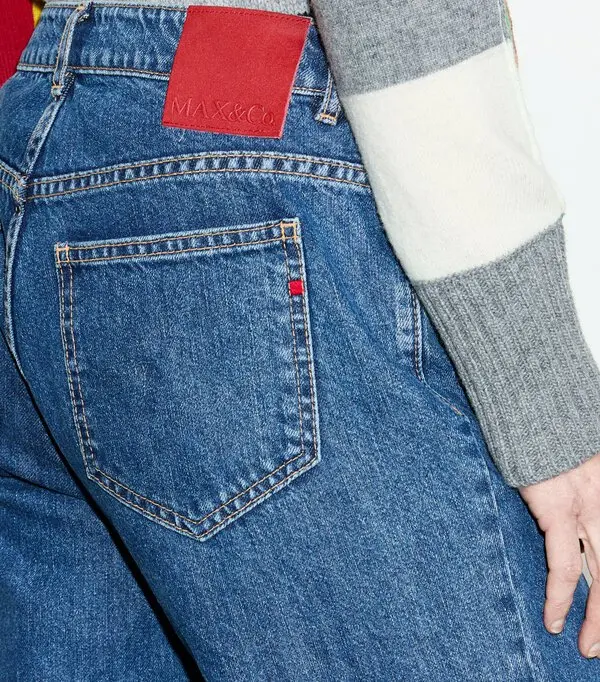 Max & Co. Wide-leg Denim Trousers