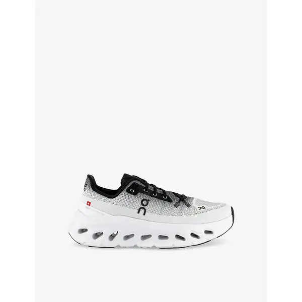 On Cloudtilt Low-top Woven Trainers - Black Ivory F