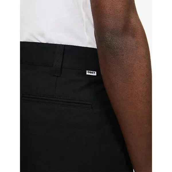 Obey Dean Pleated Woven Trousers