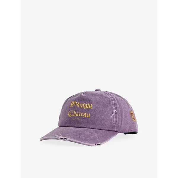 DUKE + DEXTER Midnight Chateau Graphic-print Cotton Cap