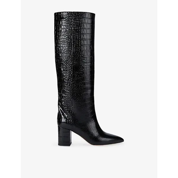 Paris Texas Anja 70 Leather High-leg Boots