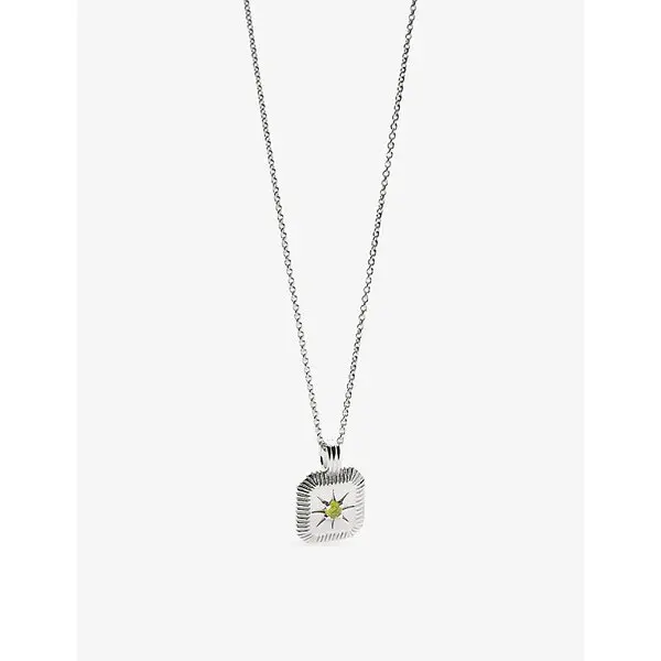 MISSOMA Sterling- And Crystal Pendant Necklace
