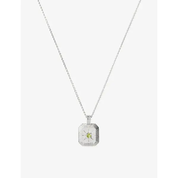 MISSOMA Sterling- And Crystal Pendant Necklace