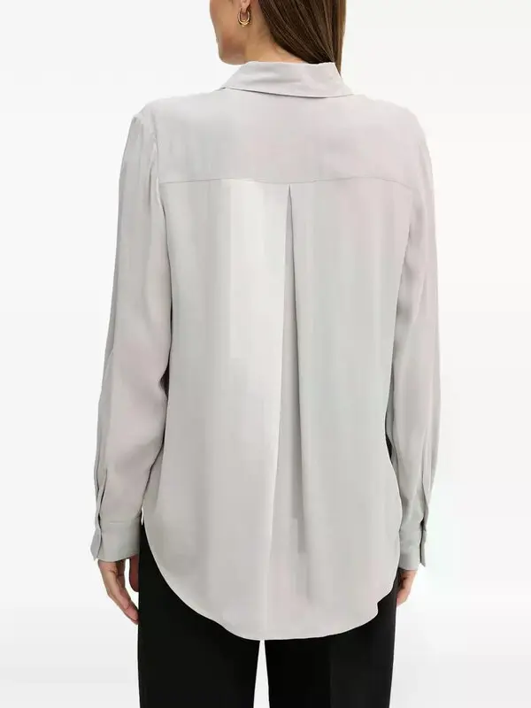 Sisley Long-sleeve Button-fastening Shirt