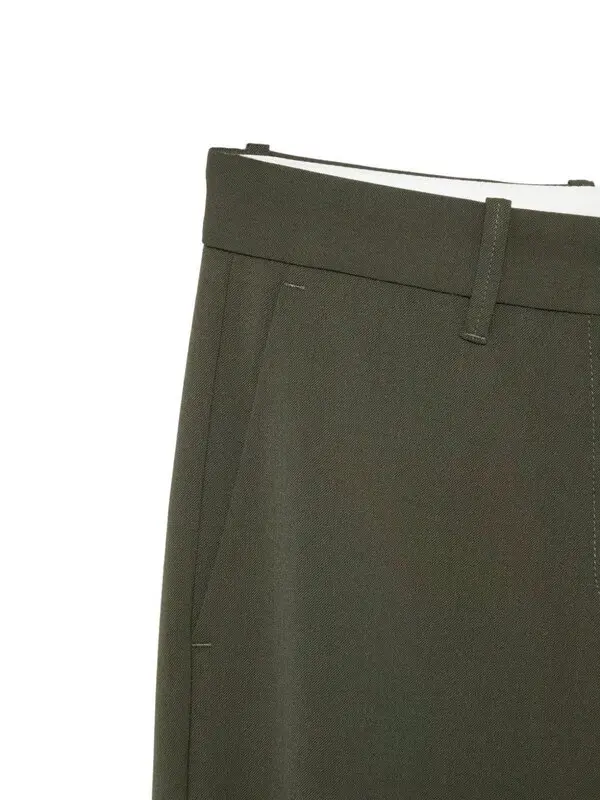 NINE:INTHE:MORNING Seraphine Logo-patch Slim-fit Trousers