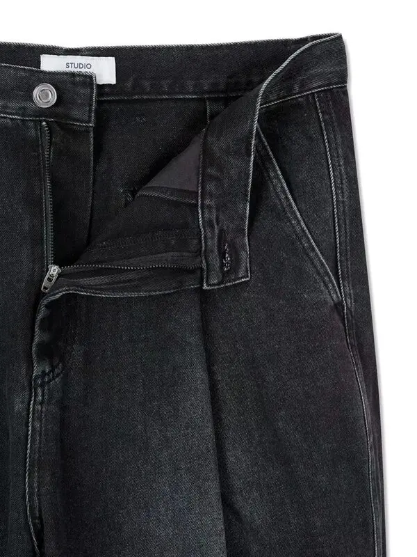 STUDIO TOMBOY Pleated Denim Trousers