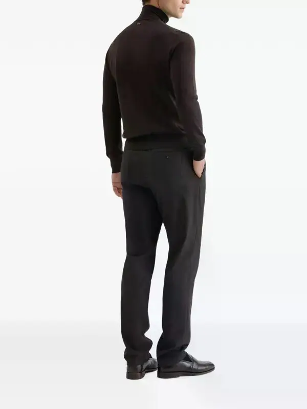 Agnona Ribbed-knit Turtleneck Sweater