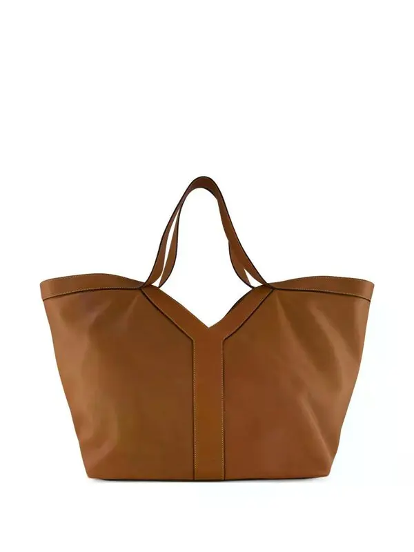 Saint Laurent Y Tote In Leather