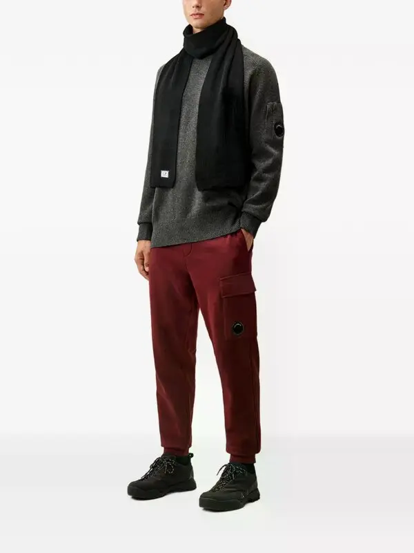 C.P. COMPANY Lambswool Lens Crewneck Sweater