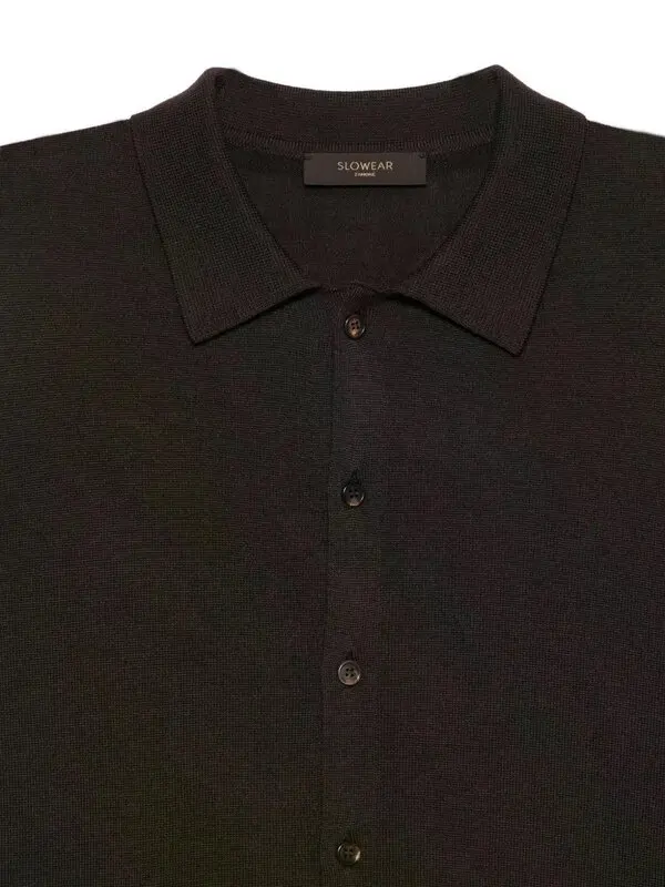 ZANONE Fine-knit Long-sleeved Shirt