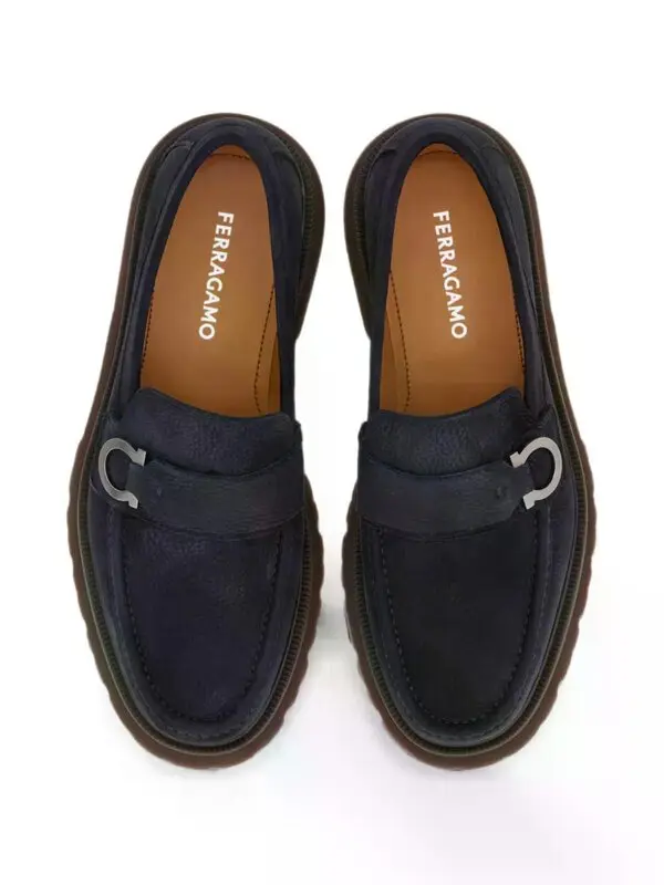 FERRAGAMO Gancini Ornament Loafers