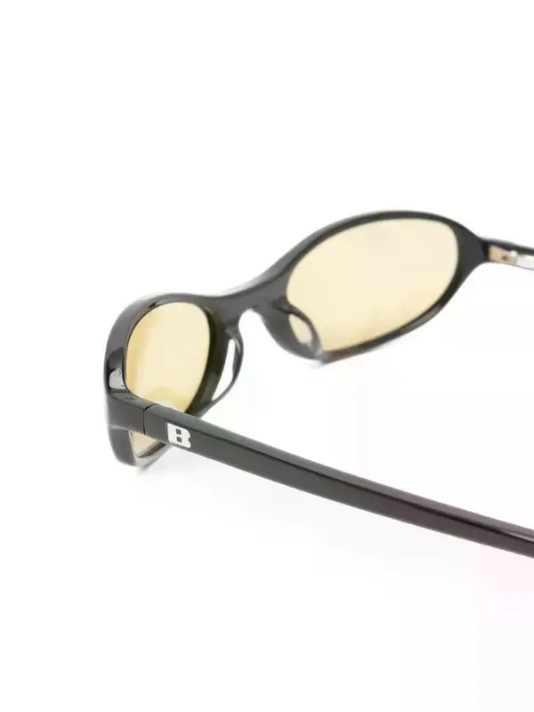 BRU EYEWEAR Merrin Oval-frame Sunglasses