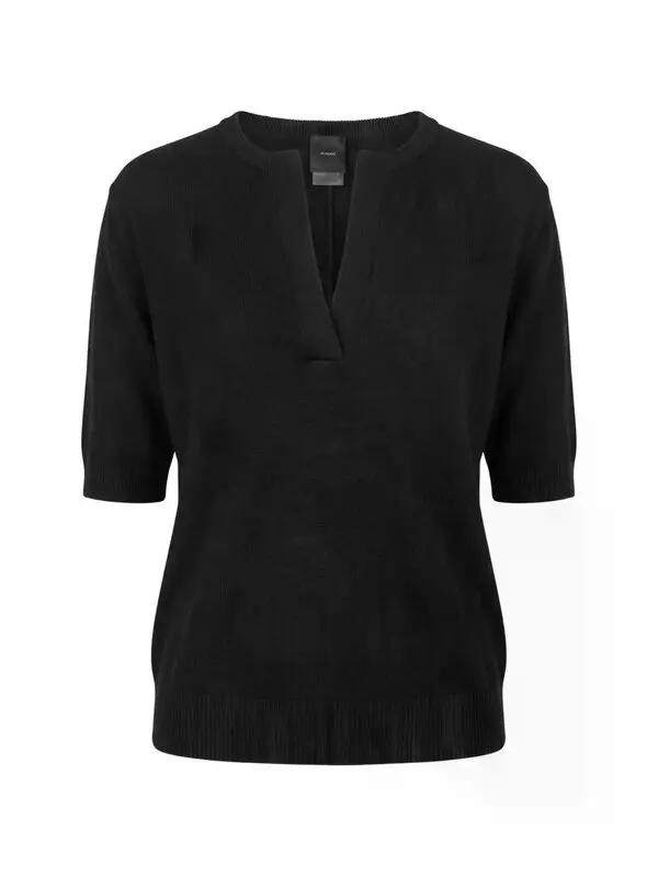 Pinko Short-sleeve Wool Sweater