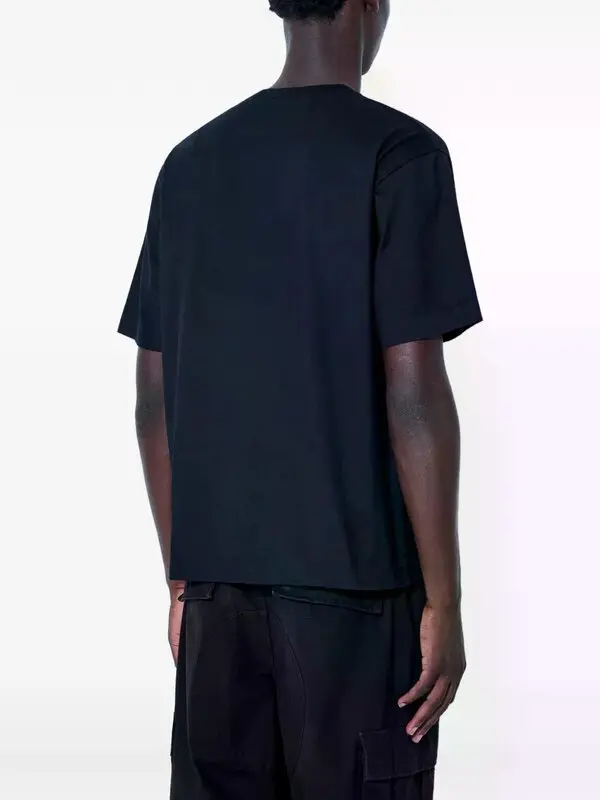 MOOS STUDIO Logo-motif T-shirt
