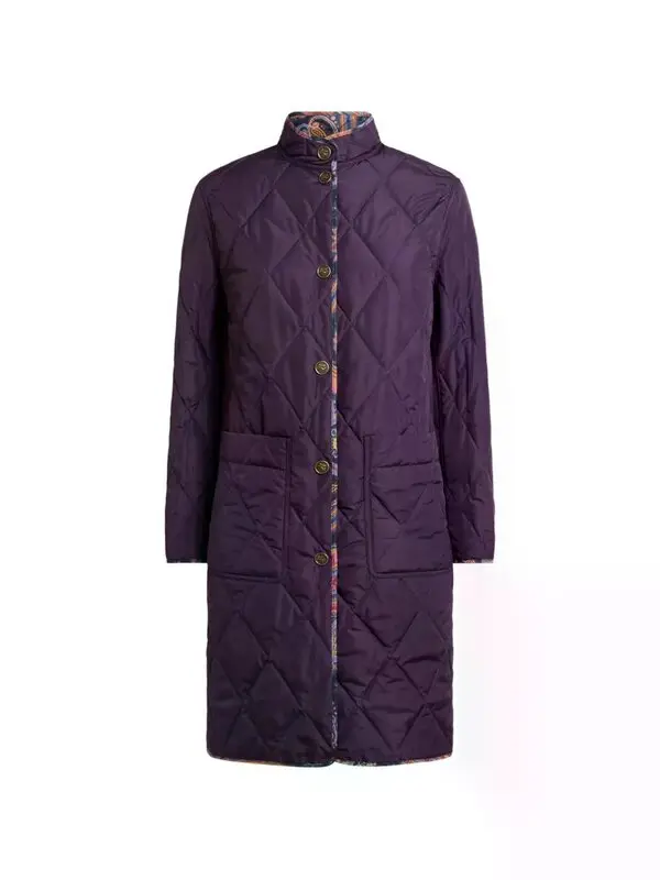 Etro Quilted Paisley Coat