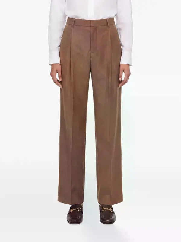 BRIGLIA 1949 Pleated Straight-leg Trousers