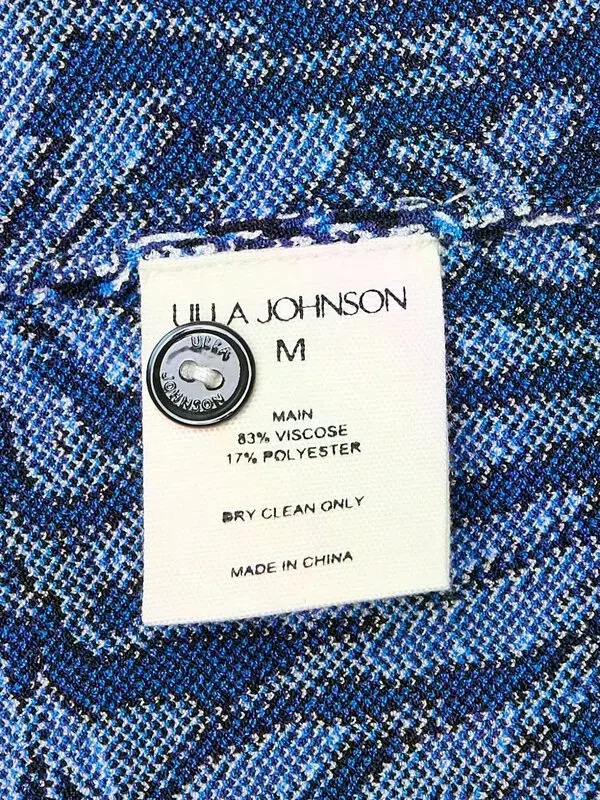Ulla Johnson Abstract-patterned Button-up Cardigan