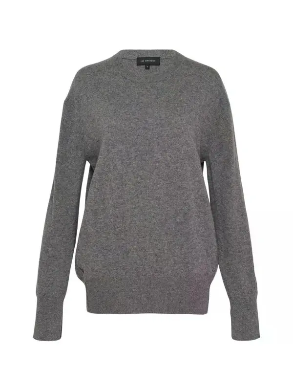 LEE MATHEWS Cashmere Crew-neck Sweater