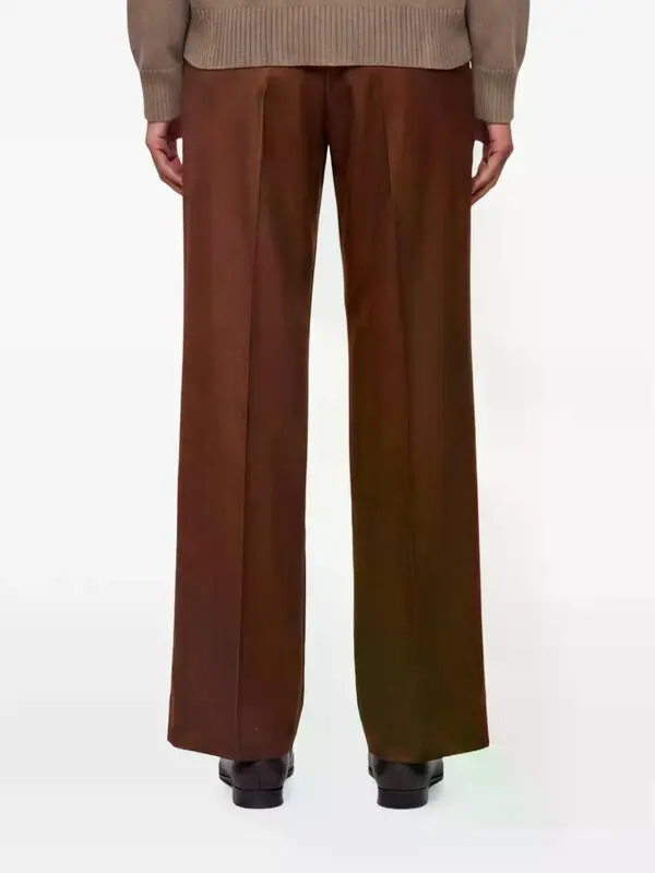 BRIGLIA 1949 Pleated Pressed-crease Trousers