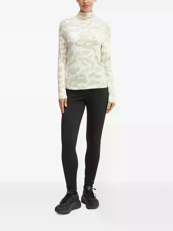SPORTALM Abstract-print High-neck Top
