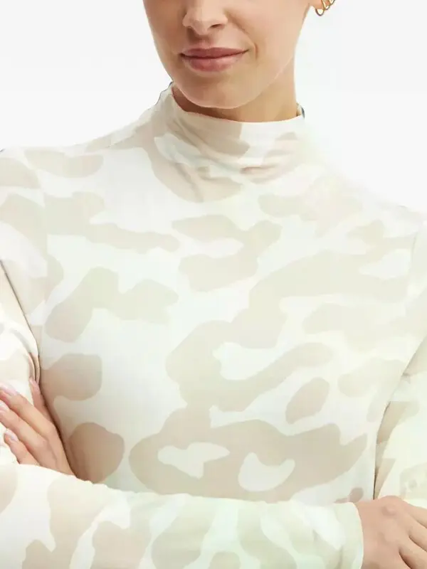 SPORTALM Abstract-print High-neck Top