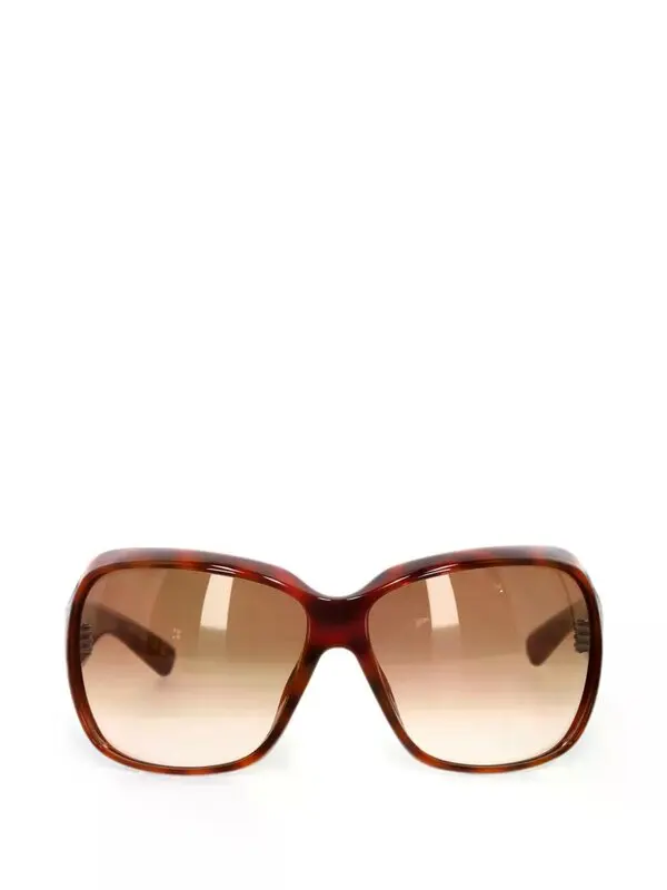 Gucci Square-frame Sunglasses - Brown