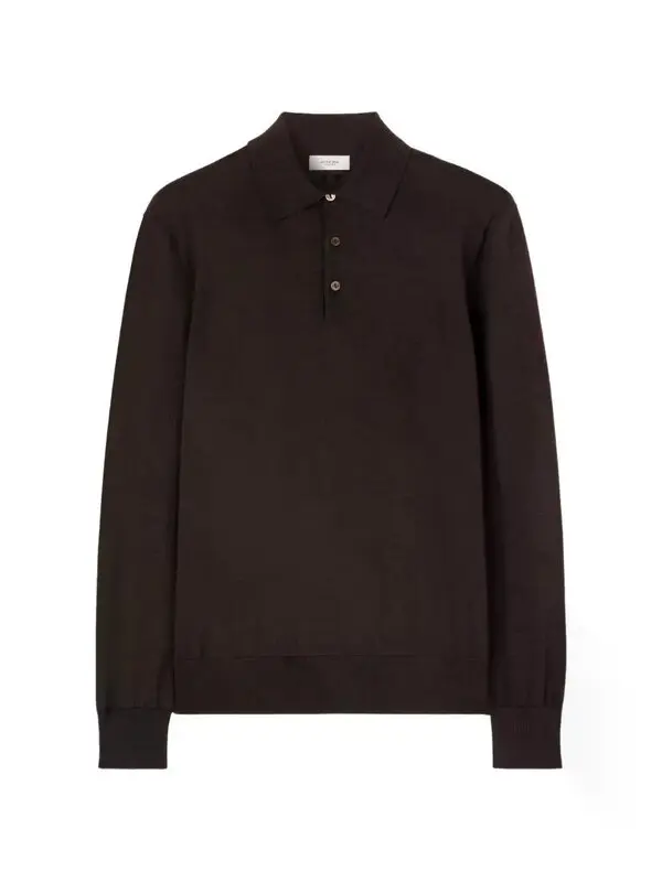 Agnona Long-sleeve Polo Shirt