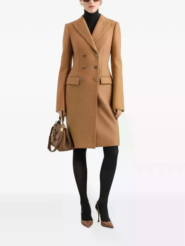Dolce & Gabbana Double-breasted Wool Coat