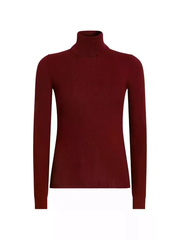 Dolce & Gabbana Ribbed Cashmere Turtleneck Pullover