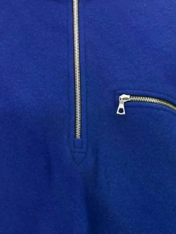 RIER Fleece Quarter-zip Sweater