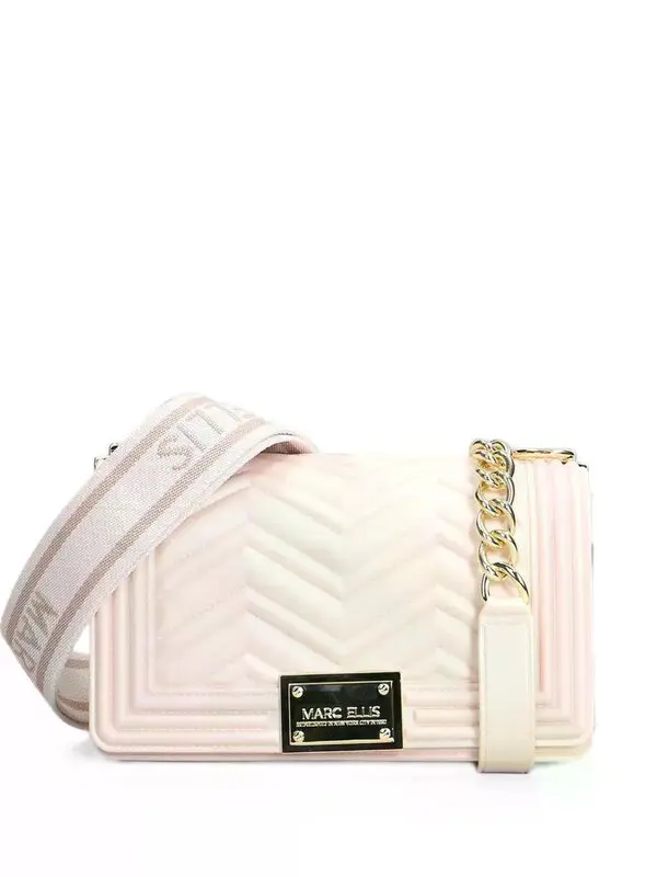 MARC ELLIS Flat Wave Chevron-quilted Shoulder Bag