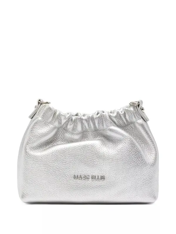 MARC ELLIS Helena Leather Ruched Cross Body Bag