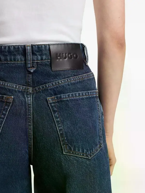 Hugo Wide-leg Denim Trousers