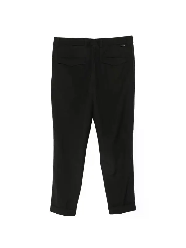 PAOLO PECORA D-ring Turn-up Trousers