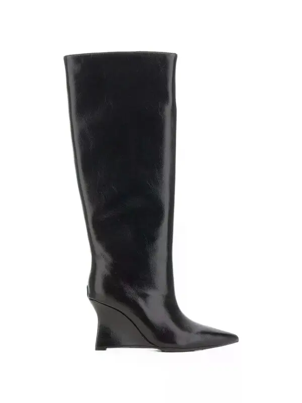 TWENTY FOURHAITCH Diadema Pointed-toe Boots - Black