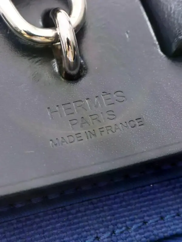 Hermès Toile Herbag Zip Satchel