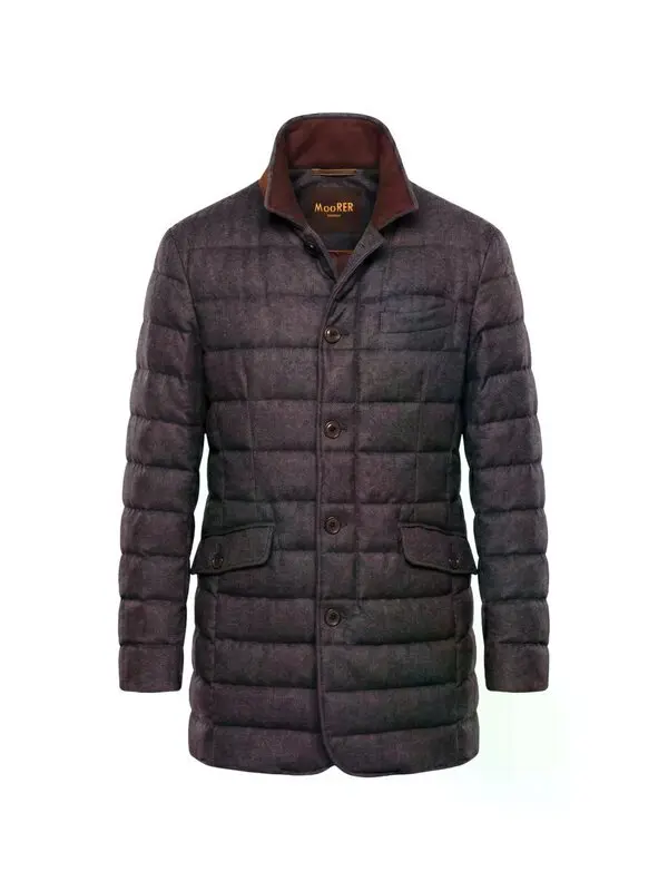 MOORER High-neck Padded Jacket